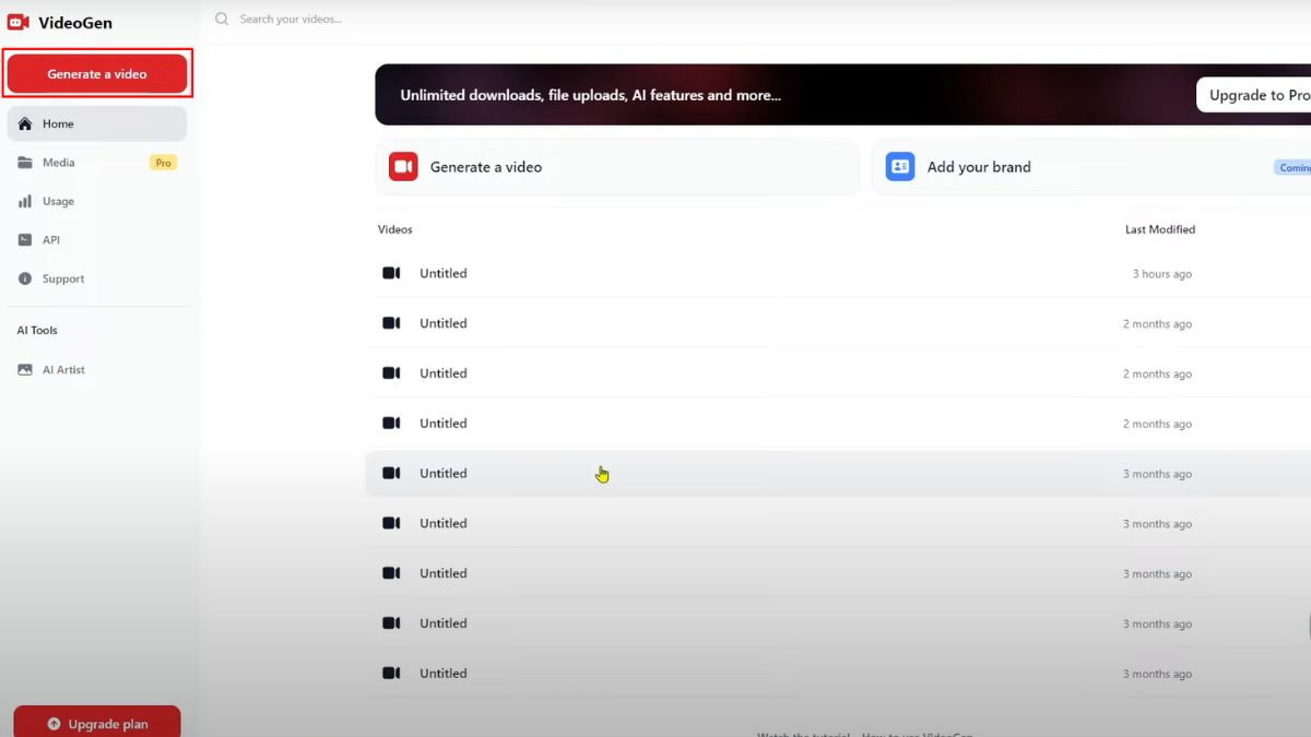 Cách sử dụng VideoGen để tạo video bằng AI chuyên nghiệp